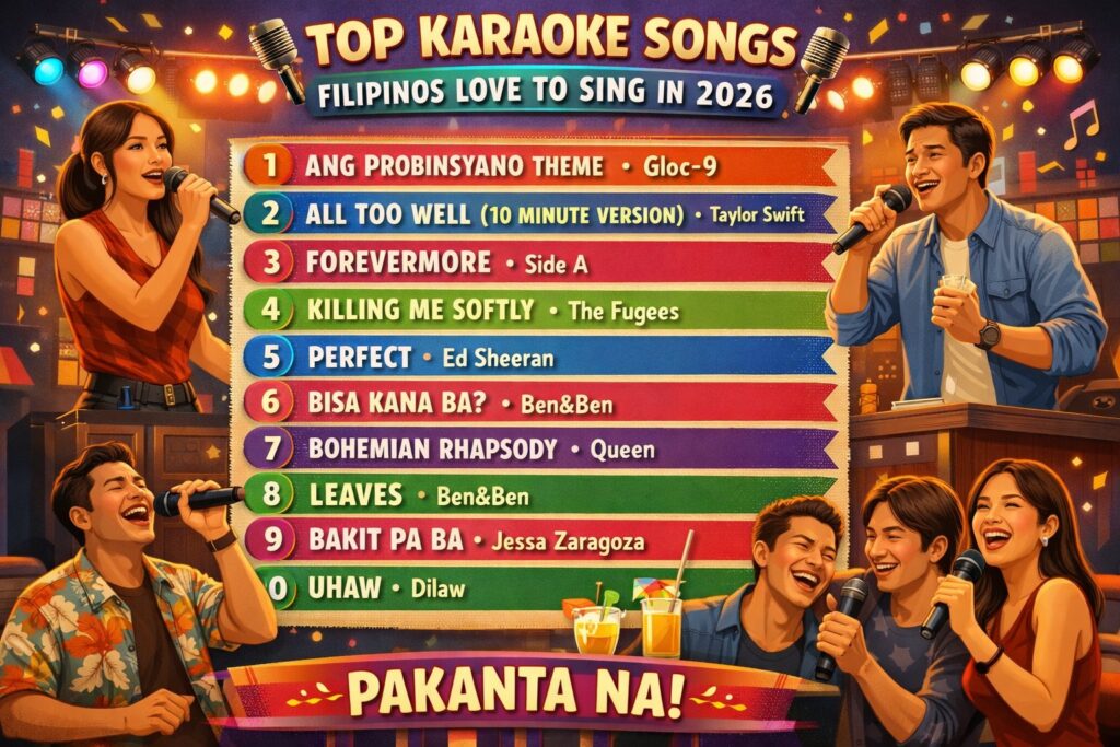 Karaoke Songs: Best Philippine Karaoke Songs 2026